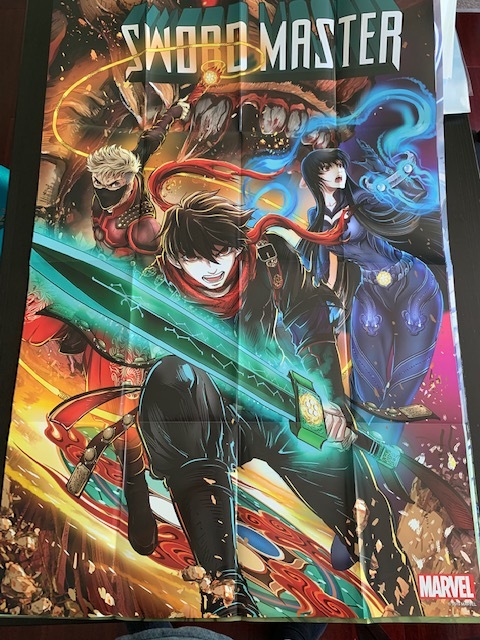 Swordmaster and Aero – CHU Posters Giveaway – COMICSHEATINGUP